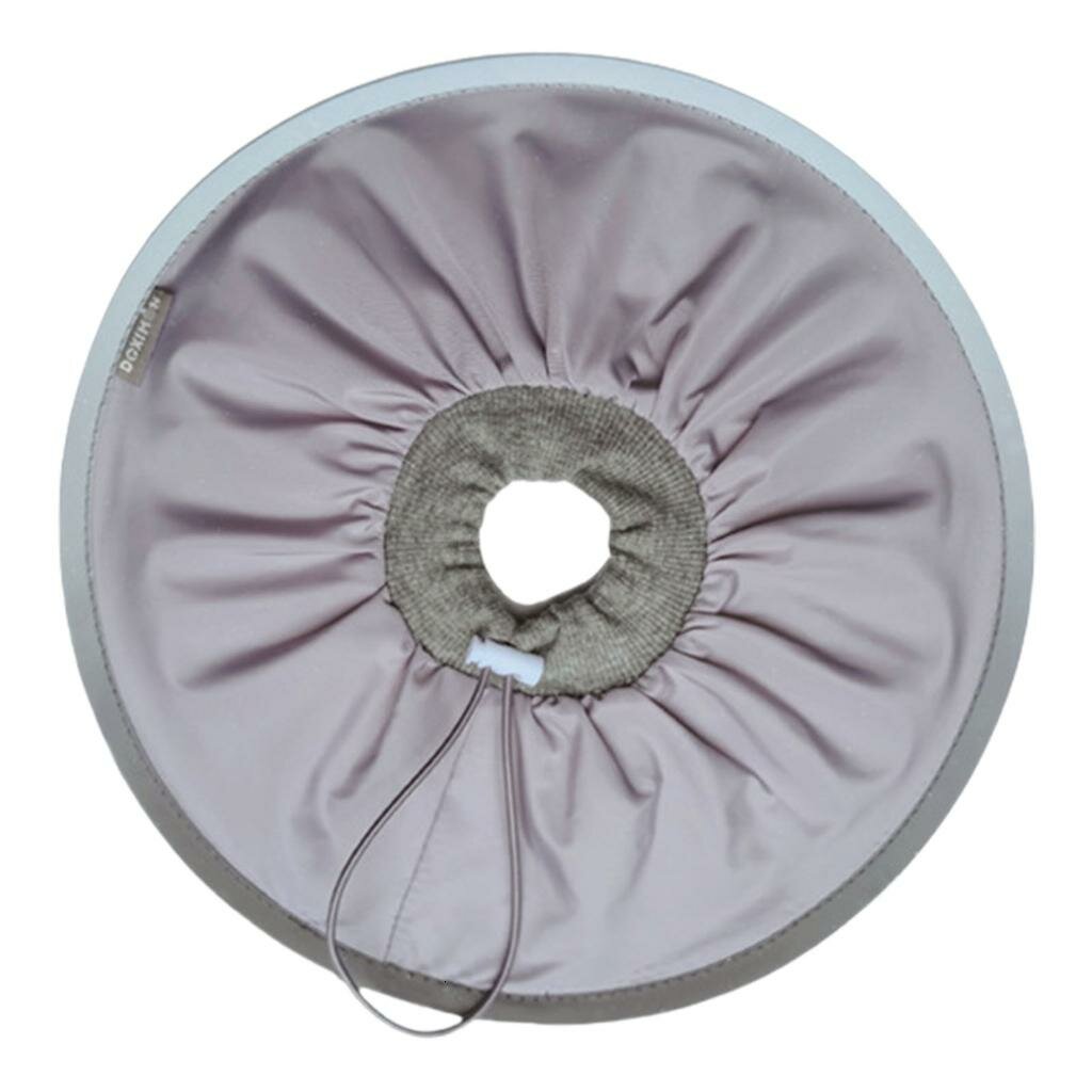 Воротник-конус для собак, Серый М