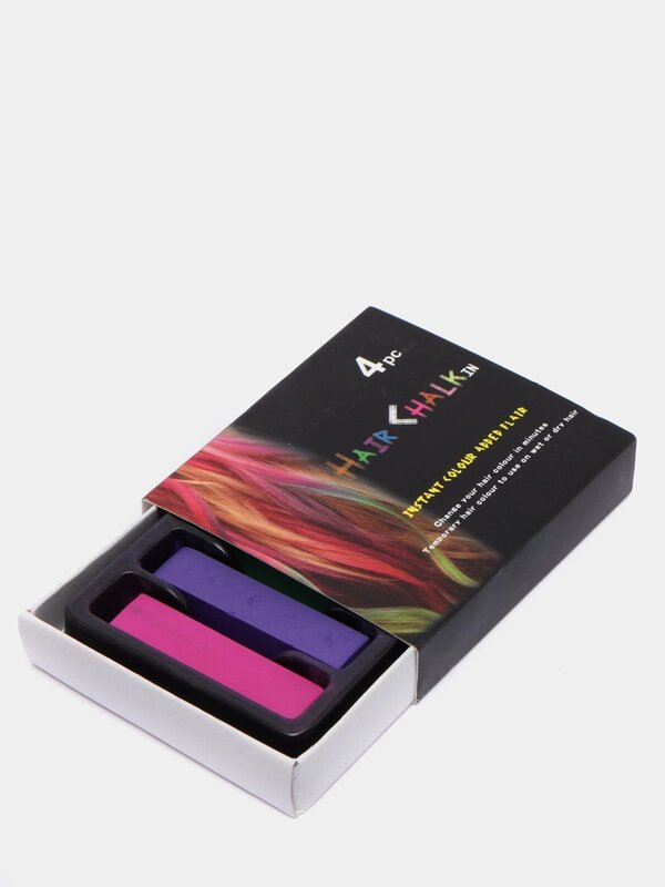 Мелки для волос, набор 4 цвета