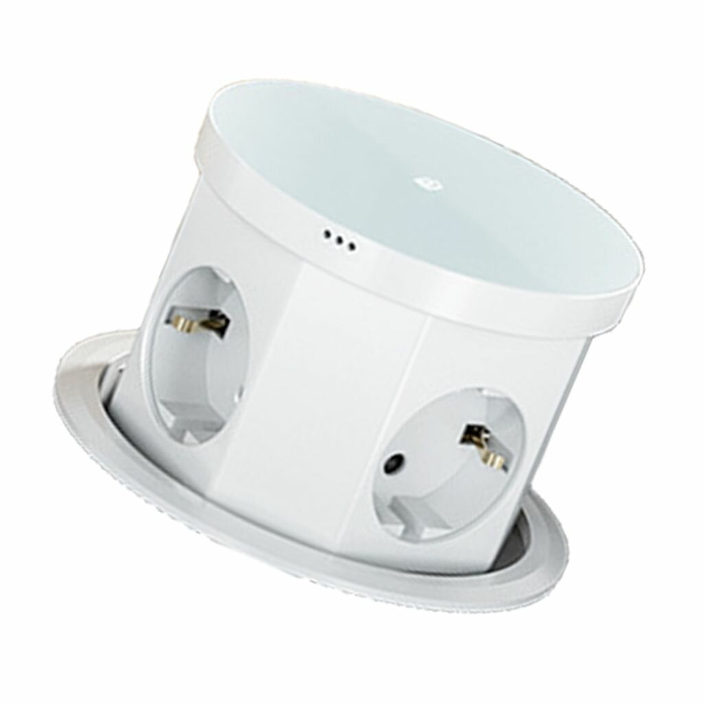 (1шт) Пневматический подъемный патрубок европейского стандарта-белый