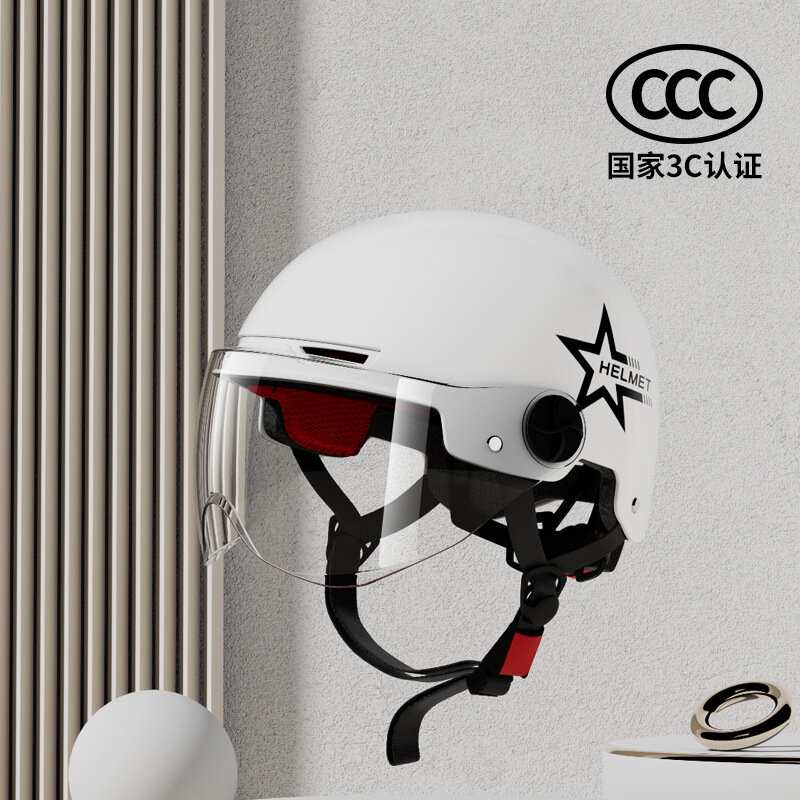 Зимний шлем с сертификацией 3C, четырехсезонный электрический велосипедный шлем для мужчин и женщин, мотоциклетный шлем, зимний шлем для электровелосипеда