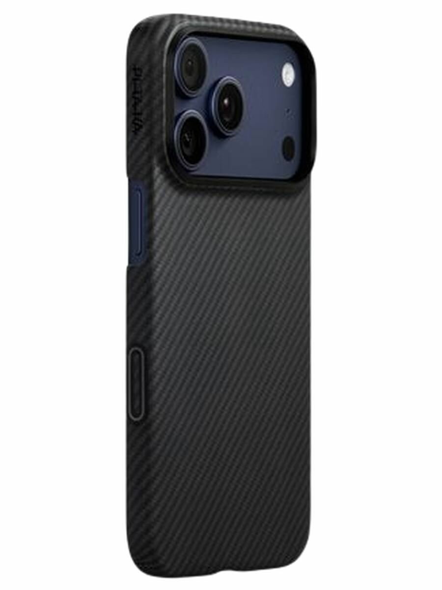 Чехол Pitaka ultra-slim case для iPhone 17 Pro 600D Black/Grey (Twill)