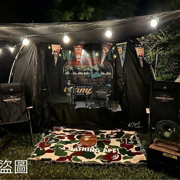 Друзья. Чача Бёрд Япония Кемпинг Оформление Чамс