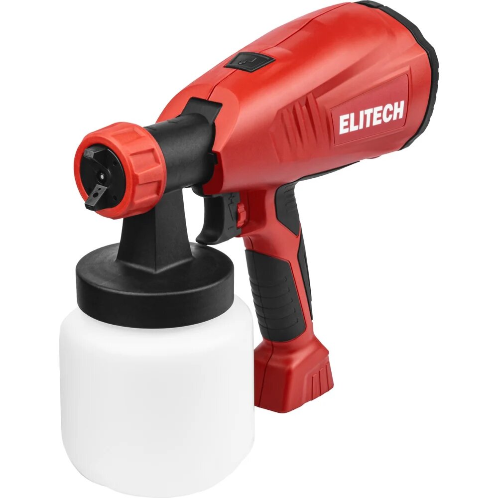 Краскопульт Elitech КЭ 0426П (400Вт, 0,8л/мин, 60DIN) 207362