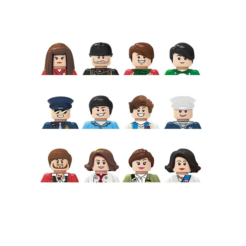 Детский 3D набор фигурок LEGO 12pcs