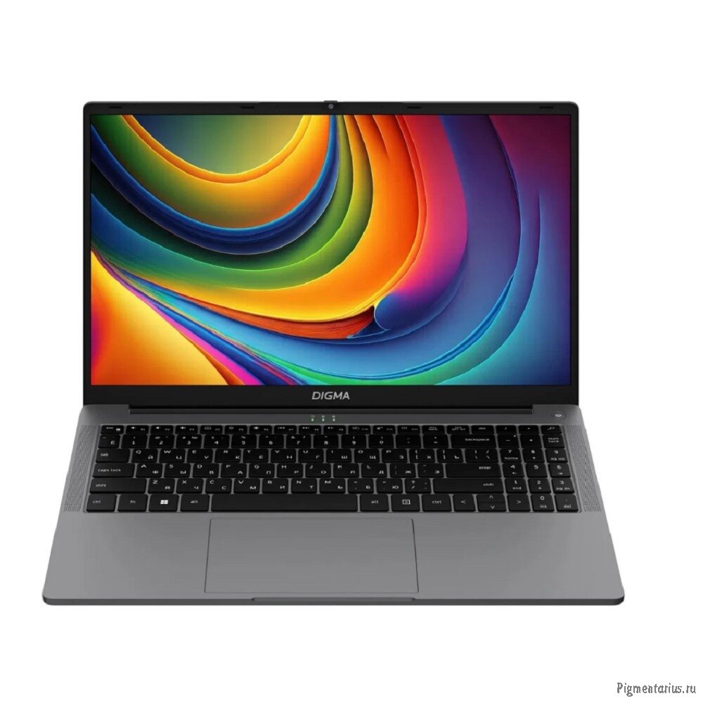 Digma EVE i5980 [DN15CM-ADXW01] intel core M3 8100Y/16Gb/SSD512Gb/15.6"/IPS/FHD/W11Pro/grey/5000mAh