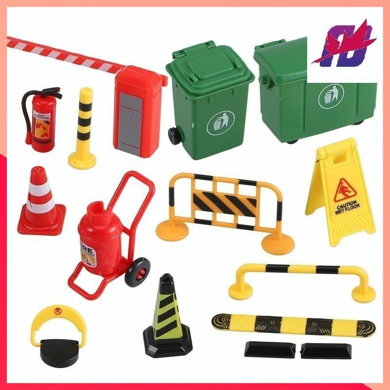 Миниатюрный дорожный контрольный скотч, игрушки для детей, блоки, знак для песочницы для детей