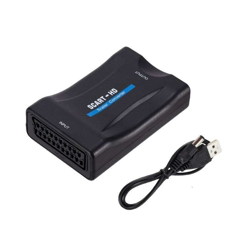 Конвертер SCART в мультимедийный интерфейс 1080p