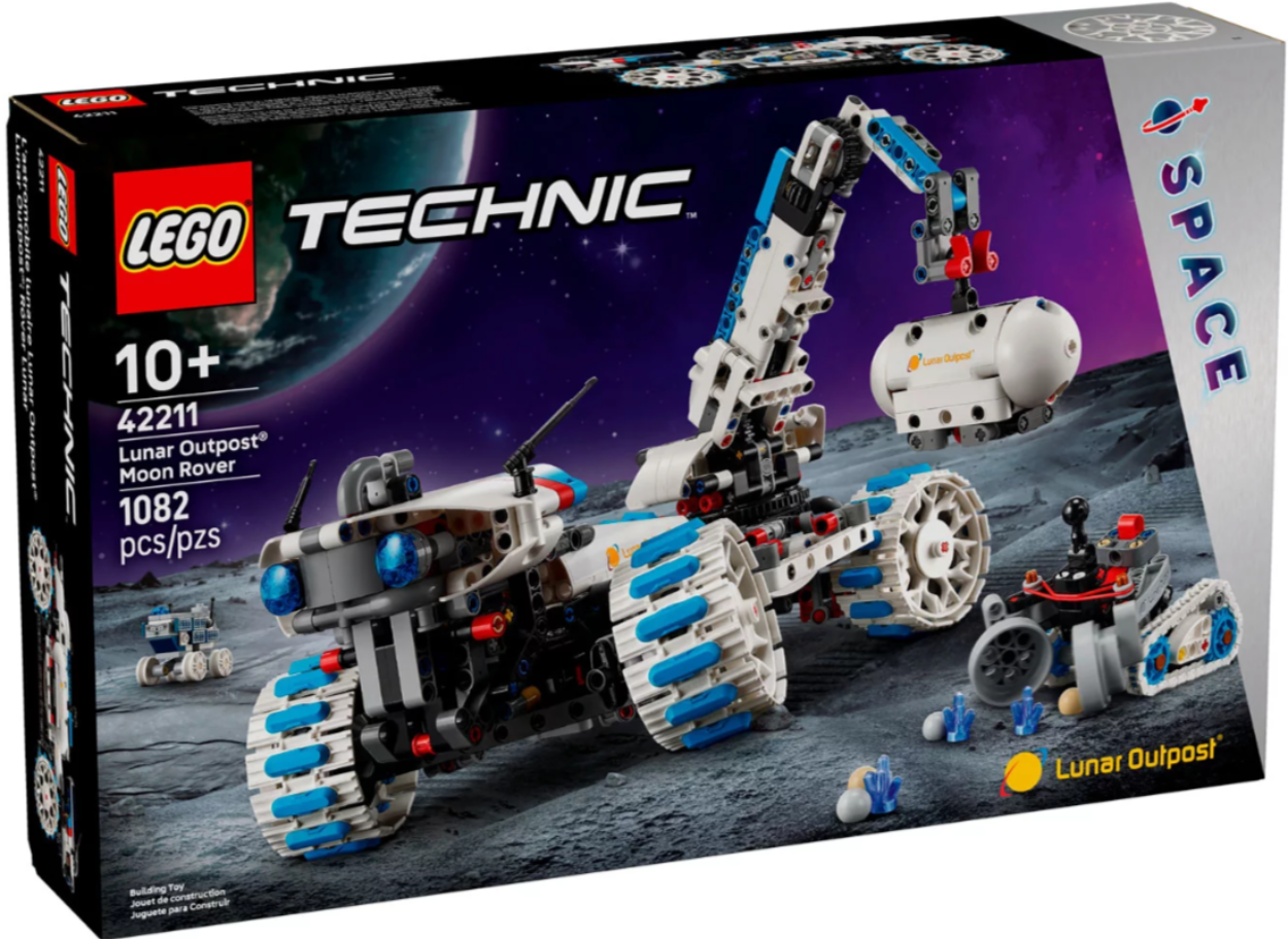 Конструктор LEGO Technic 42211 Луноход «Lunar Outpost», 1082 дет.