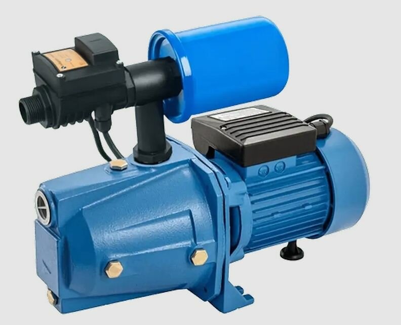 Насосная станция акваробот ECO JET 100 LA 0.75 кВт, 45 м, 3 м3/час, бак 2 л, адаптивная - управление по давлению и потоку, Unipump 32961