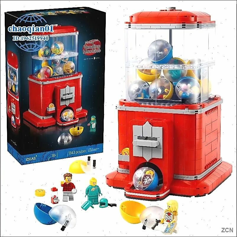 Игрушка для сборки минифигурки гача, подарок на день рождения