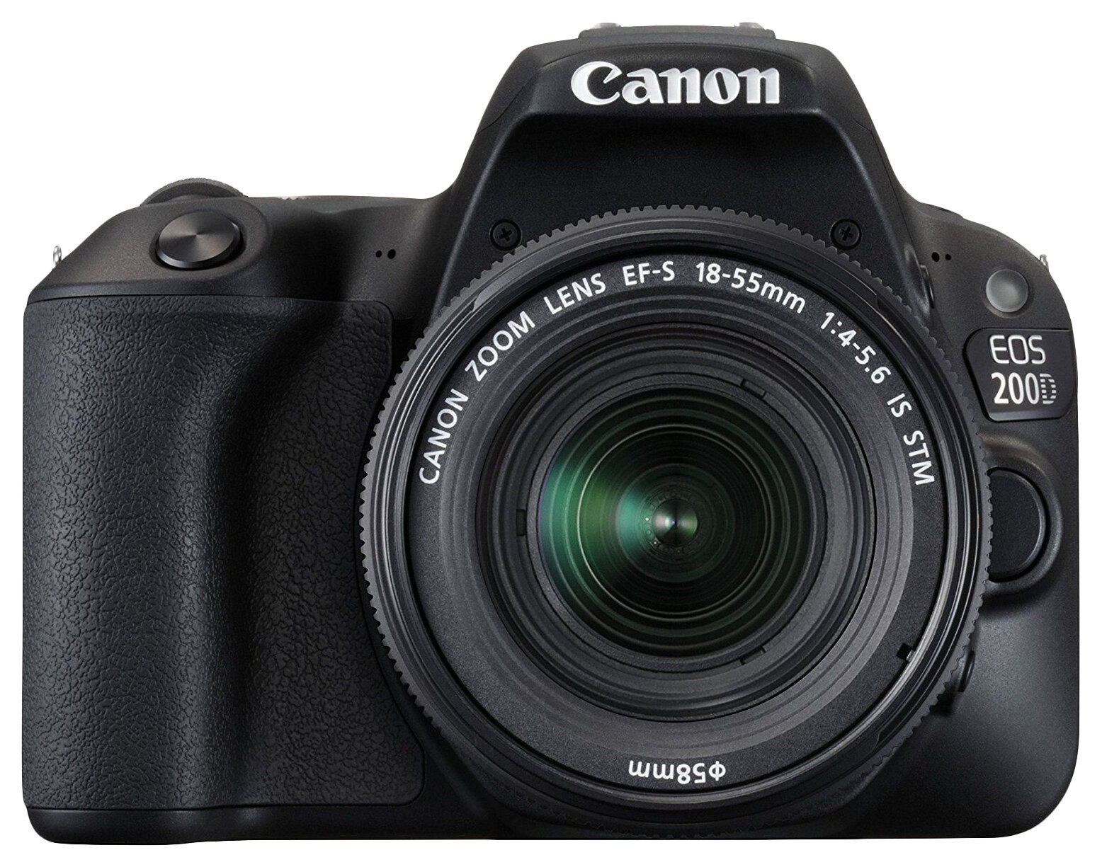Фотоаппарат Canon EOS 200D Kit EF-S 18-55mm f/4-5.6 IS STM, черный