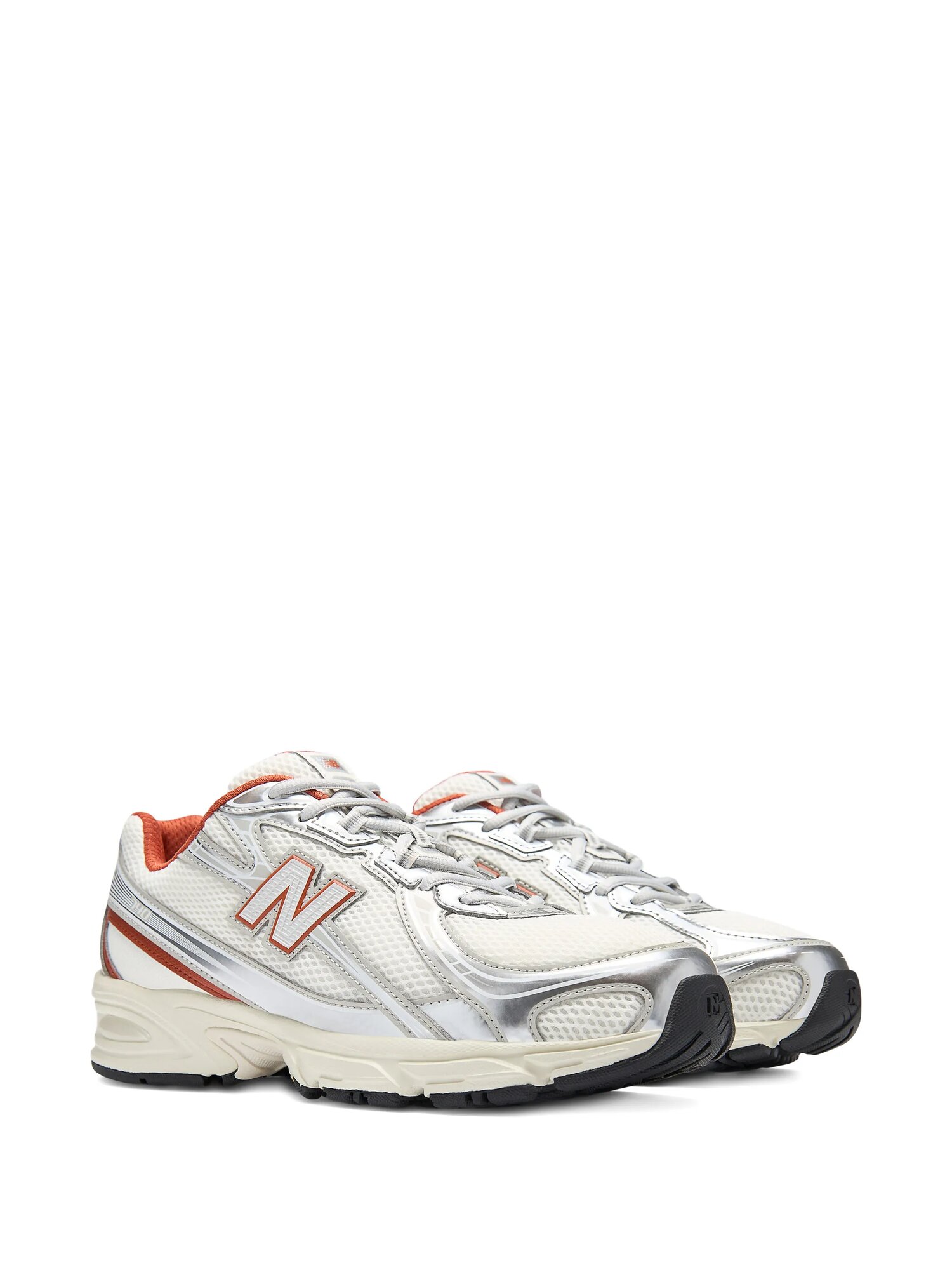 Кроссовки New Balance 740, размер 11,5 US, бежевый/белый — фото 1