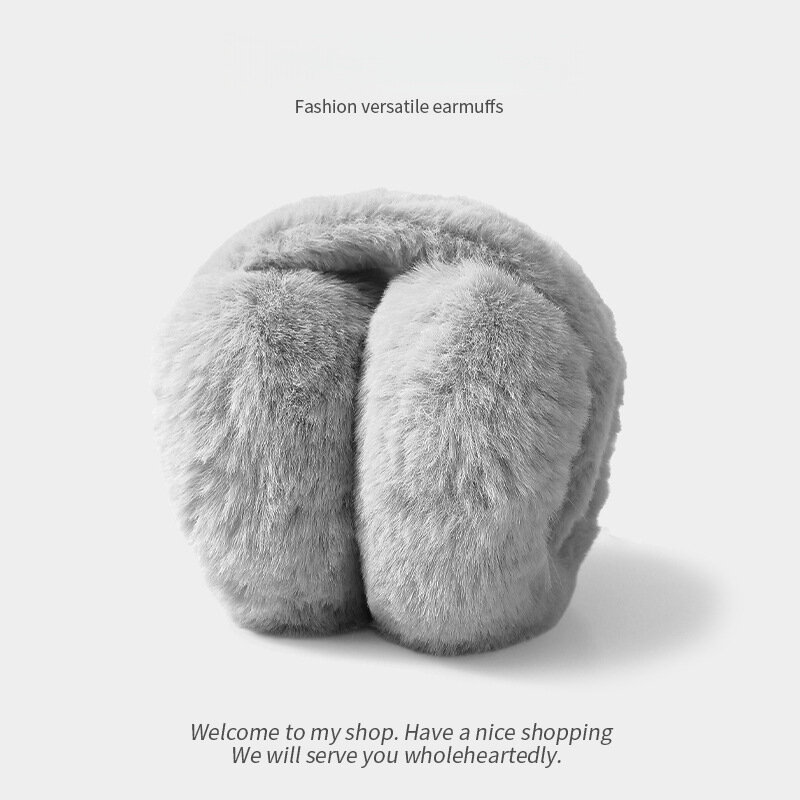 SG Горячие продажи новых плюшевых наушников, модные зимние теплые наушники, защита ушей, складные наушники для студентов, антифризные наушники