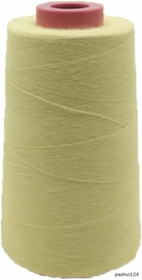 Нить кевларовая (арамидная) 0,2 мм 30S на катушке 1500м, сверхпрочная огнеупорная швейная нить из арамида