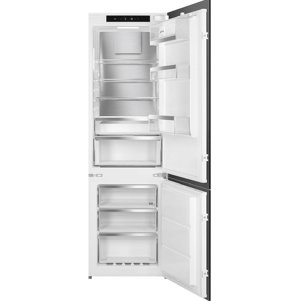 Холодильник встраиваемый Smeg C9174TN5D1, полный No Frost, инверторный мотор, 2 камеры