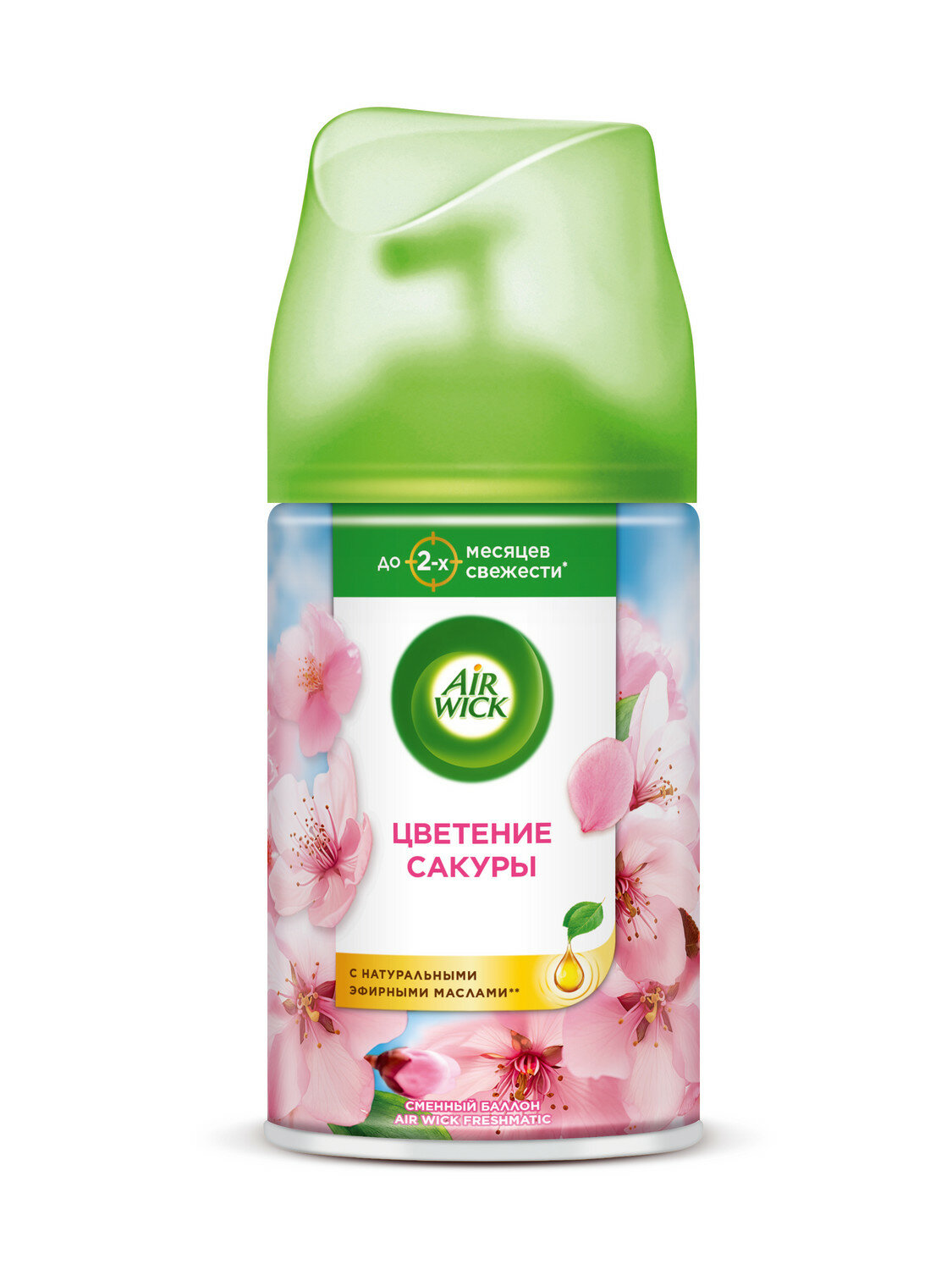 Освежитель воздуха к автоматическому распылителю освежителя воздуха Air Wick Freshmatic Серии Pure: "Цветущая сакура"