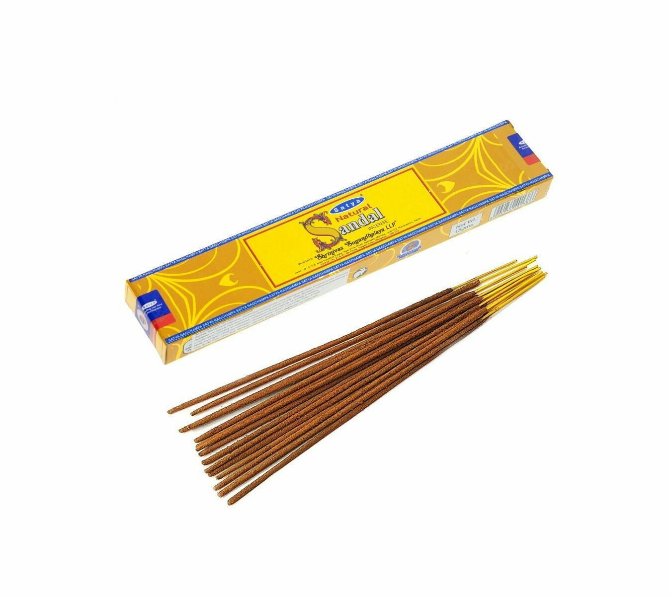 Благовония Натуральный Сандал Сатья / Satya Sandal Natural, 15 гр