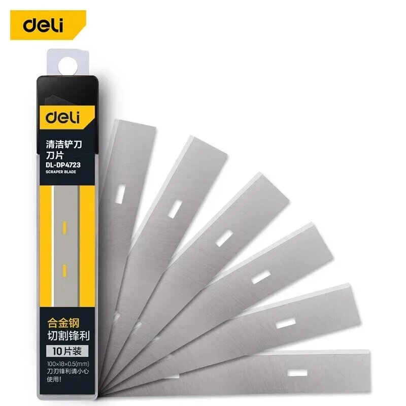 Сменные лезвия для ножа Deli DL-0P4723, 10 шт