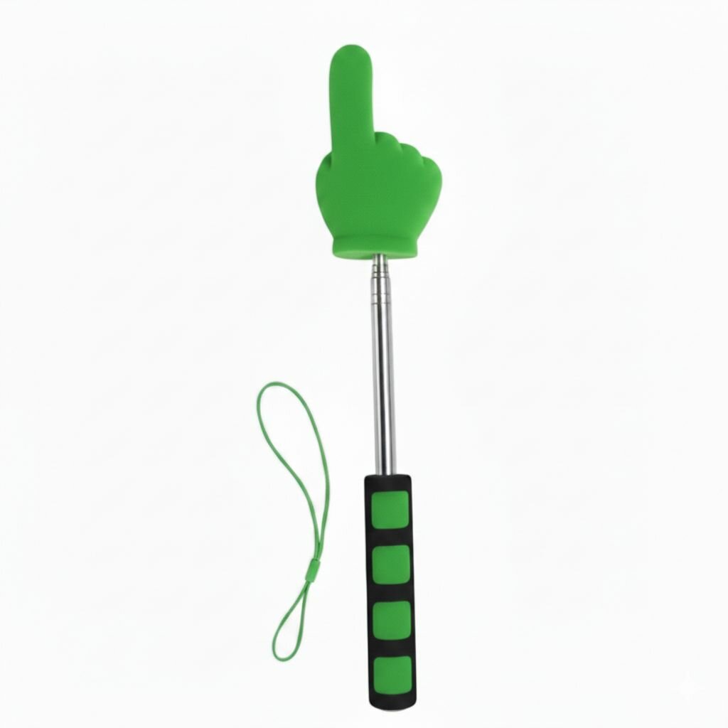 Указка с мягким пальцем телескопическая большая/ Пикми палочка указка