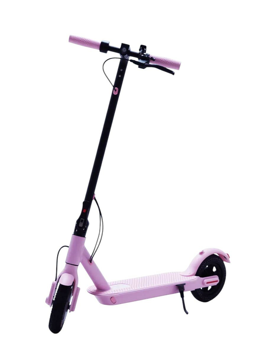 Электросамокат Xiaomi "Aovo M365 Pro", розовый, влагозащита IP65