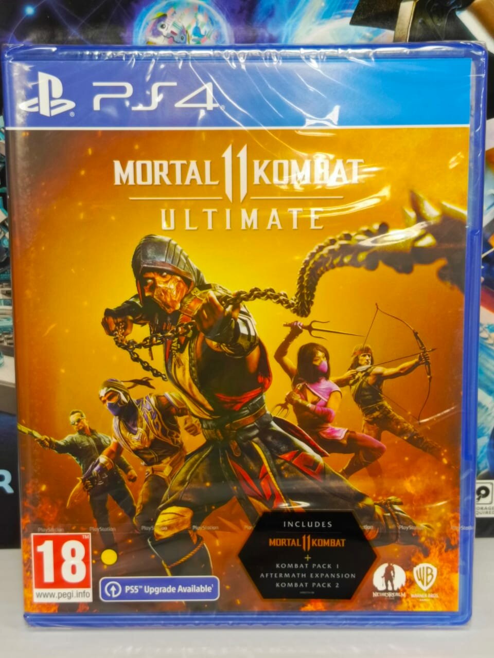 Mortal Kombat 11 Ultimate [PS4, русские субтитры](SPC)