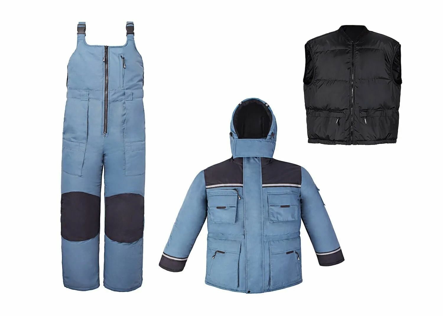 Костюм зимний эверест, фирма Чайка, цвет Синий, размер 60-62