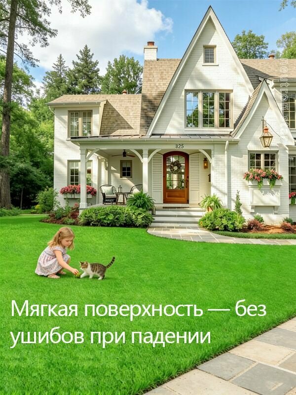 Газон искусственный,2х2м — фото 1