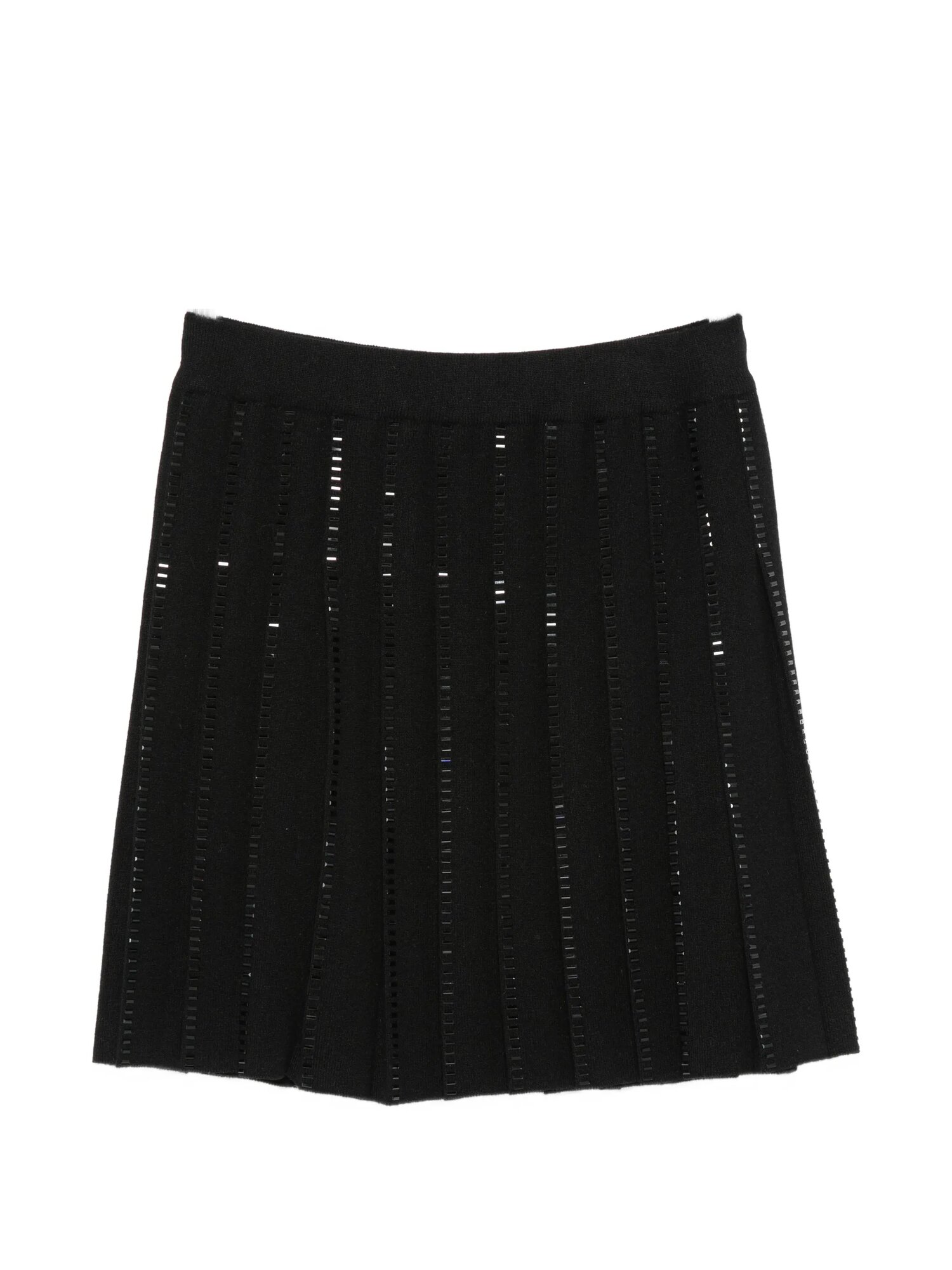 Юбка Sequin-embellished pleated mini skirt