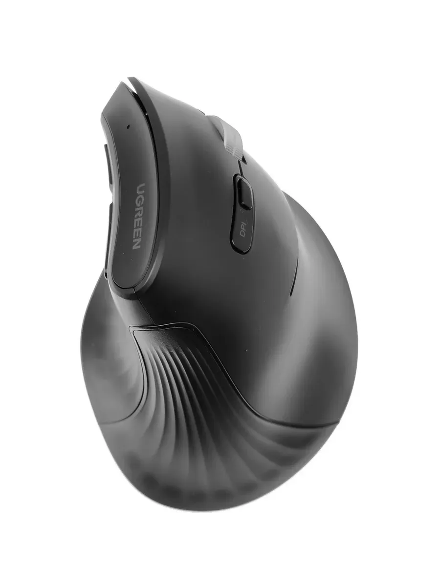 Беспроводная мышь UGREEN MU008S (85081) Multi-mode Wireless Черный Bluetooth/Радиоканал RU