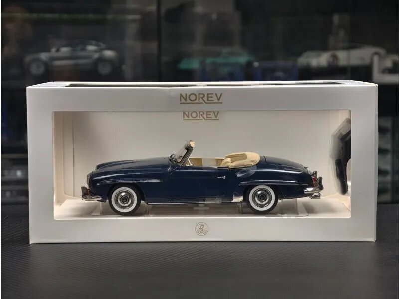 Машинка NOREV 1:18 нестись 190 SL 1957 Модель легкосплавного автомобиля