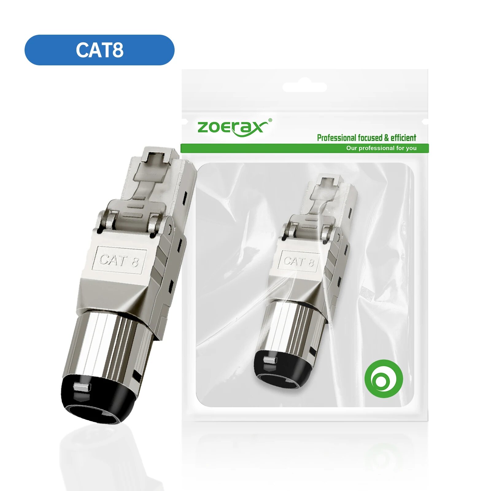Разъемы RJ45 Cat8, 3шт, CAT8