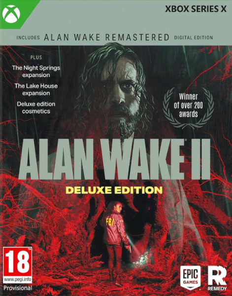Видеоигра Microsoft Alan Wake 2 Deluxe Edition Для Xbox, оригинал