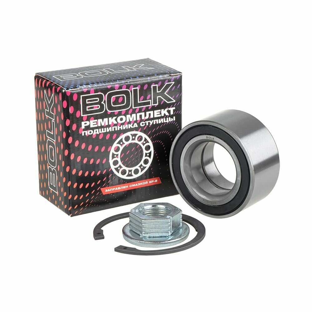 Подшипник ступицы передний для DAEWOO Lanos, Nexia /OPEL Astra F, Meriva A, Vectr BOLK BSU118015