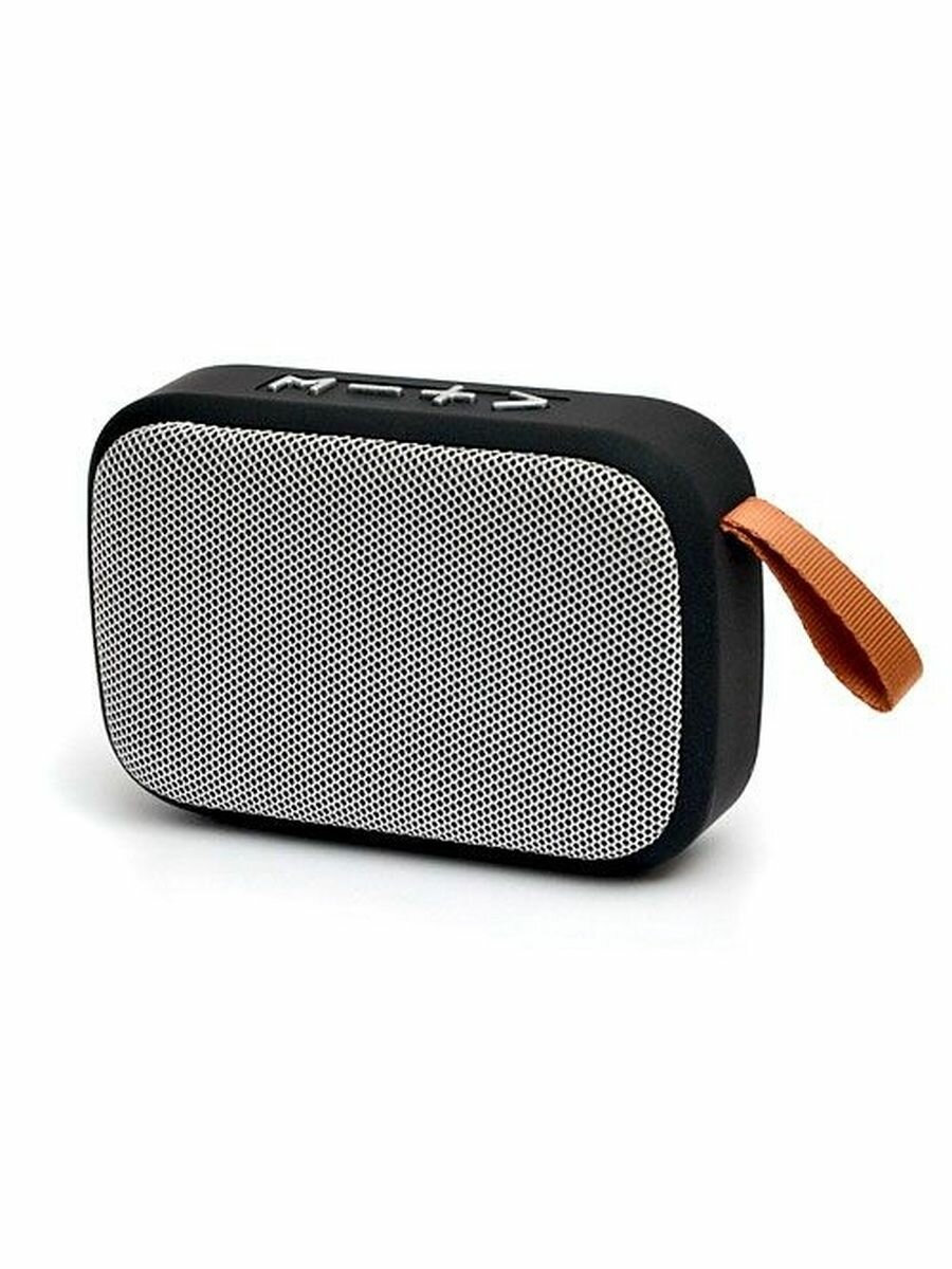 Беспроводная портативная музыкальная колонка DeTech DT-G2C black/silver