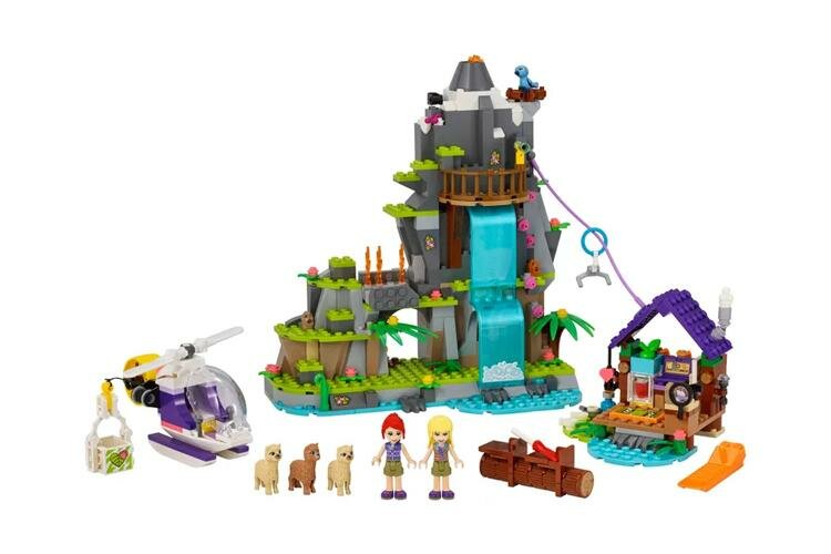 Конструктор унисекс LEGO Good Friend Collection Mountain Jungle Rescue, 512 деталей