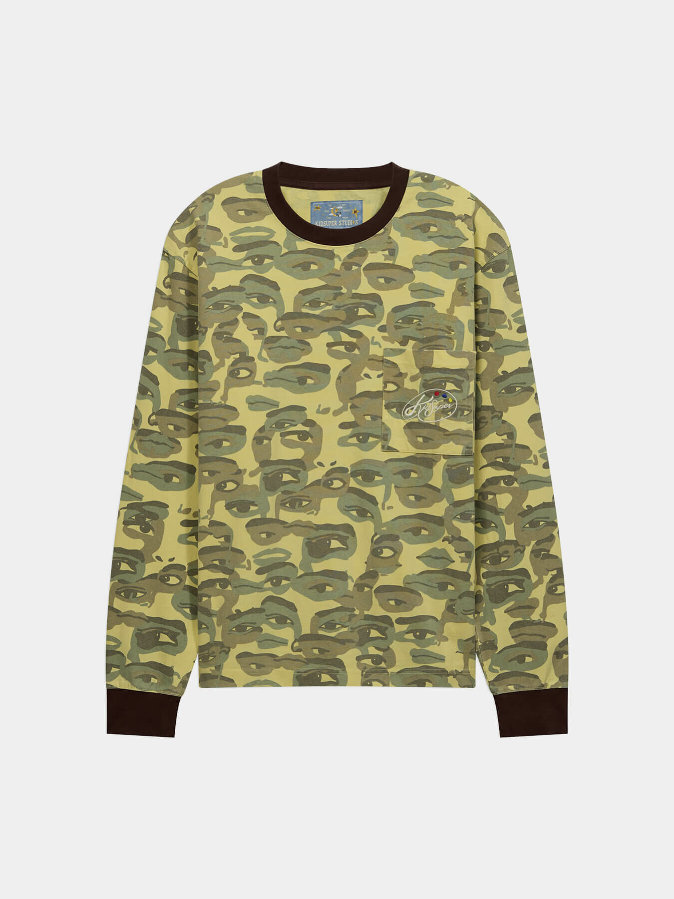 Лонгслив FACE CAMO