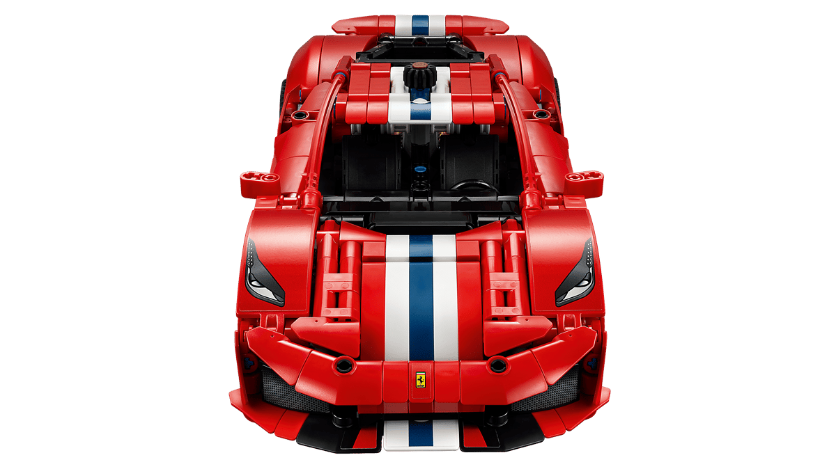 Конструктор LEGO Technic 42235 Автомобиль-суперкар Ferrari 488 Pista, 882 дет. — фото 1