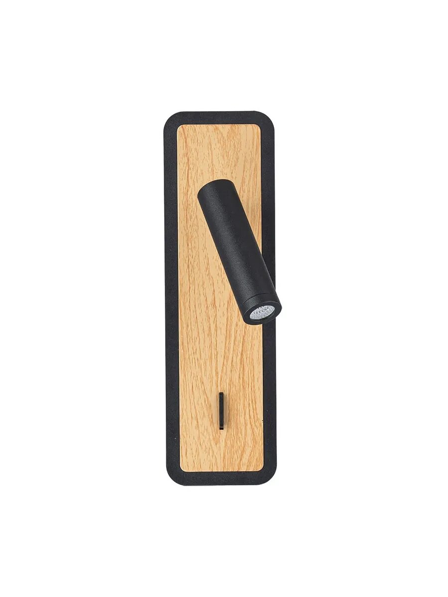 Настенный светильник бра Wood A1990AP-3BK