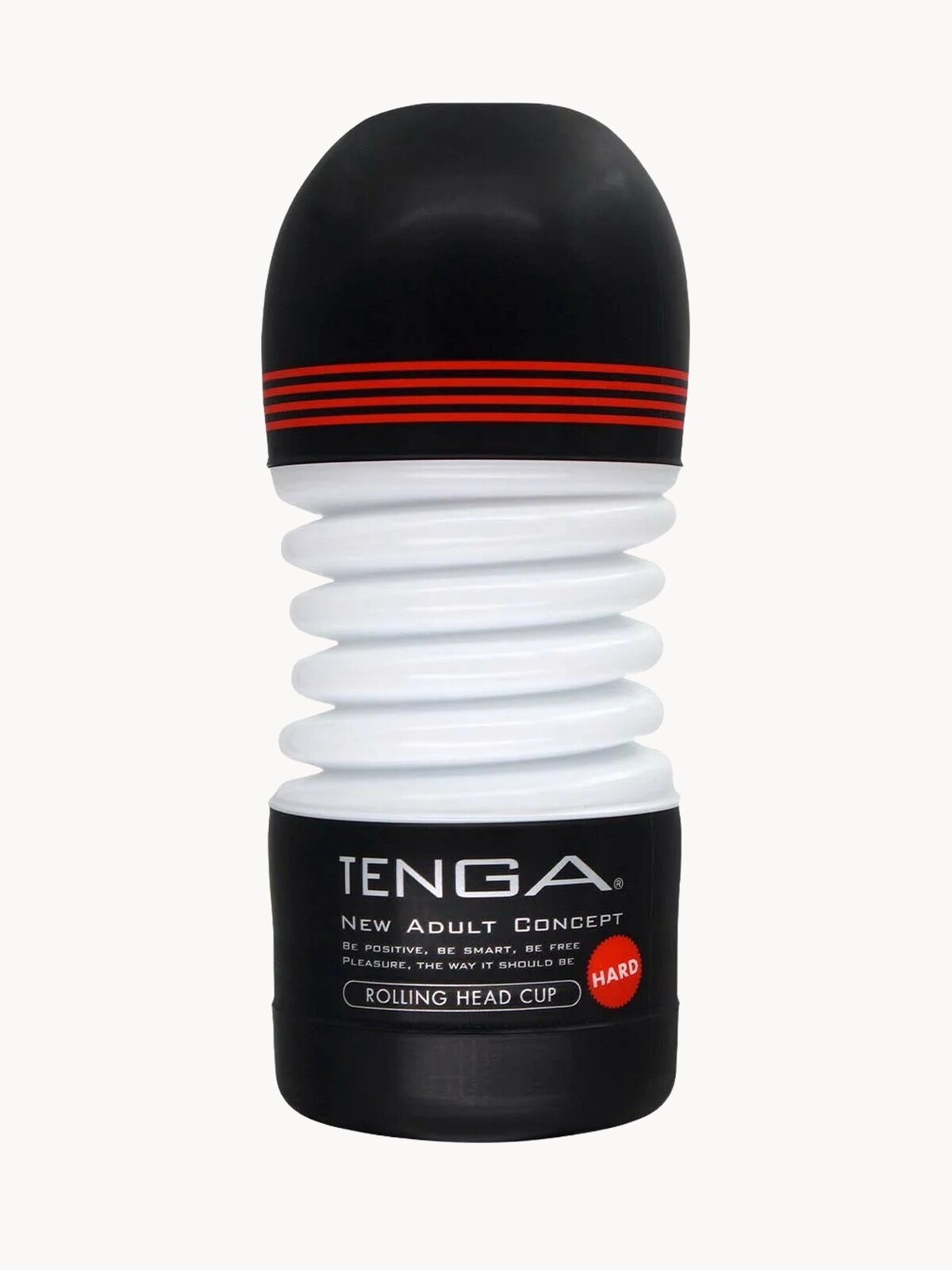 Мастурбатор Tenga Rolling Head Cup Strong с вращающейся головкой, чёрный