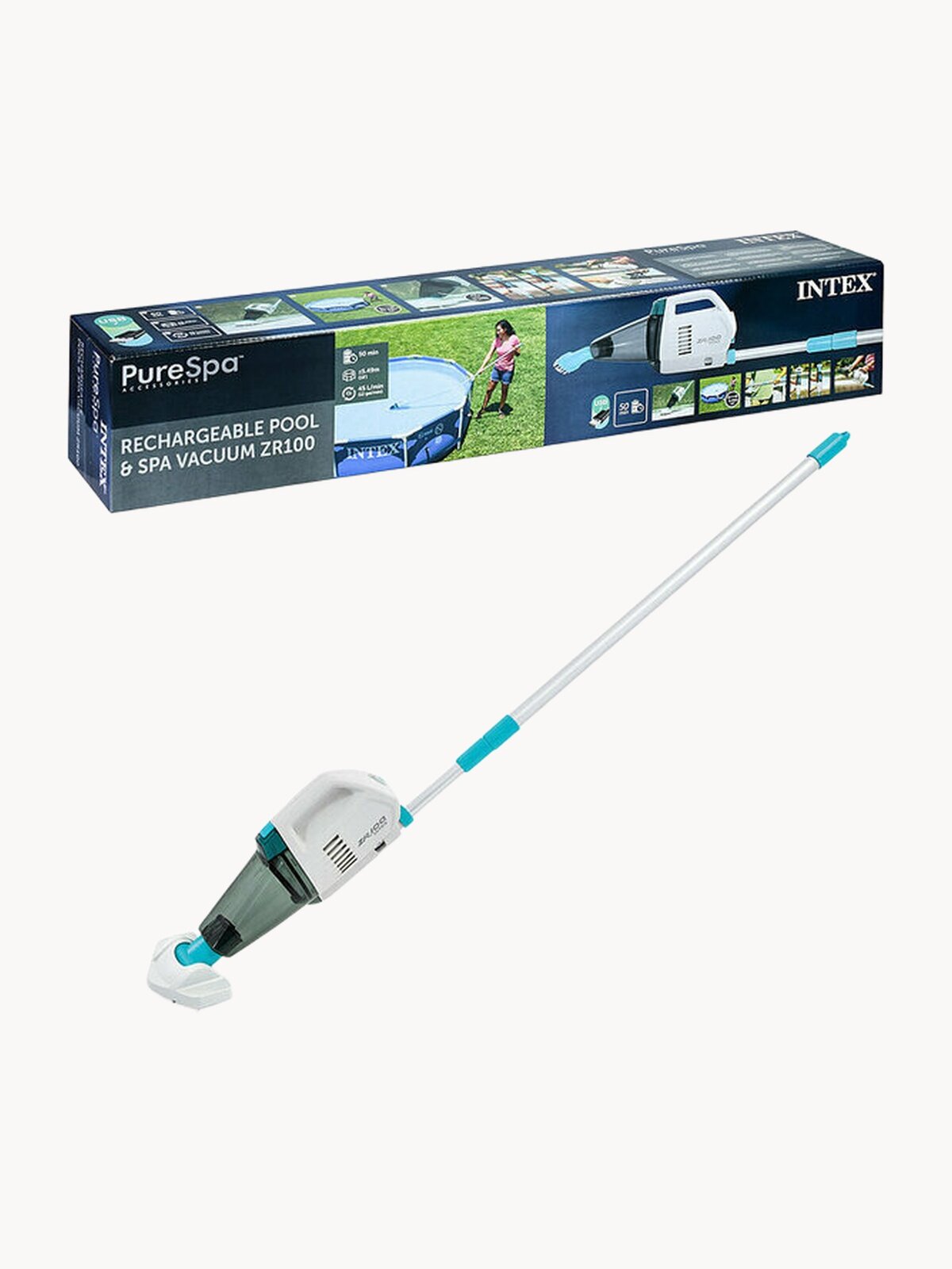 Беспроводной аккумуляторный пылесос для бассейнов Intex 28626