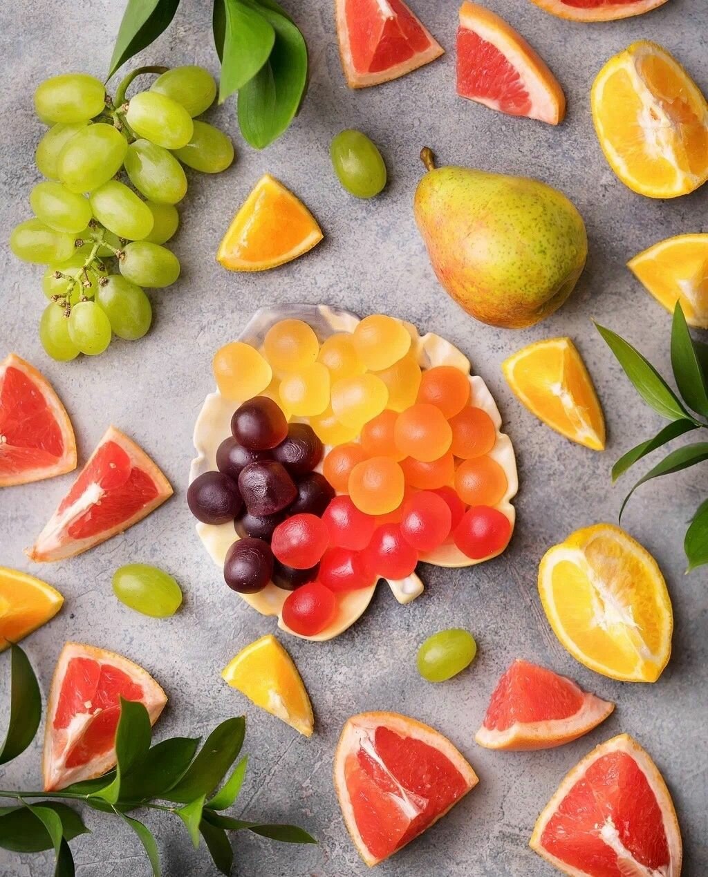 Мармелад натуральный на пектине с соком/ ассорти вкусов/500 гр