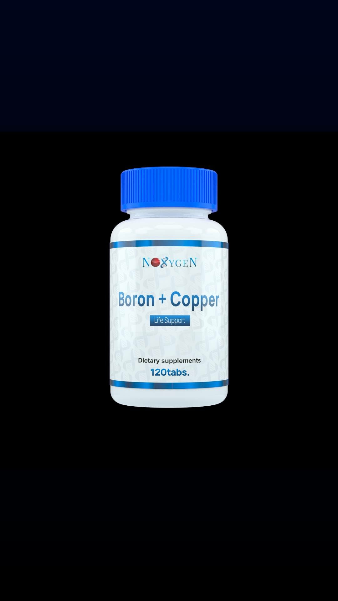 Noxygen Boron + Copper 120 табл. здоровье костей, кожи, суставов, волос и ногтей.