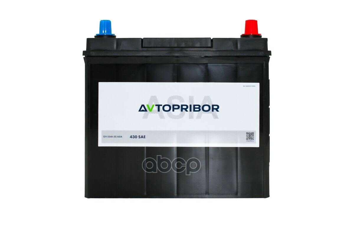 Аккумуляторная батарея 12V 55AH (0) ASIA 430A 237X128X200 HONDA ACCORD VII (CM) 3.0 (CM6) / TESLA MODEL 3 (5YJ3) EV / AVTOPRI.