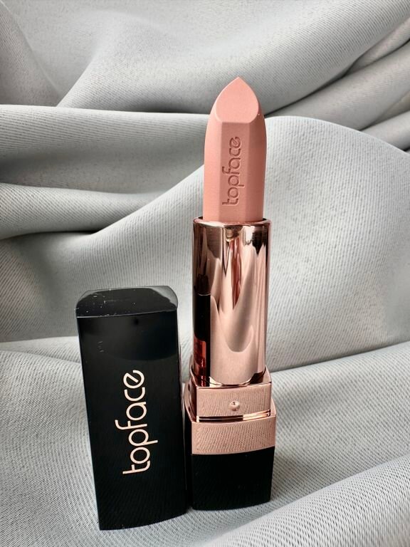 Topface Помада матовая для губ Instyle Matte Lipstick PT155 тон 001 white mocha kiss
