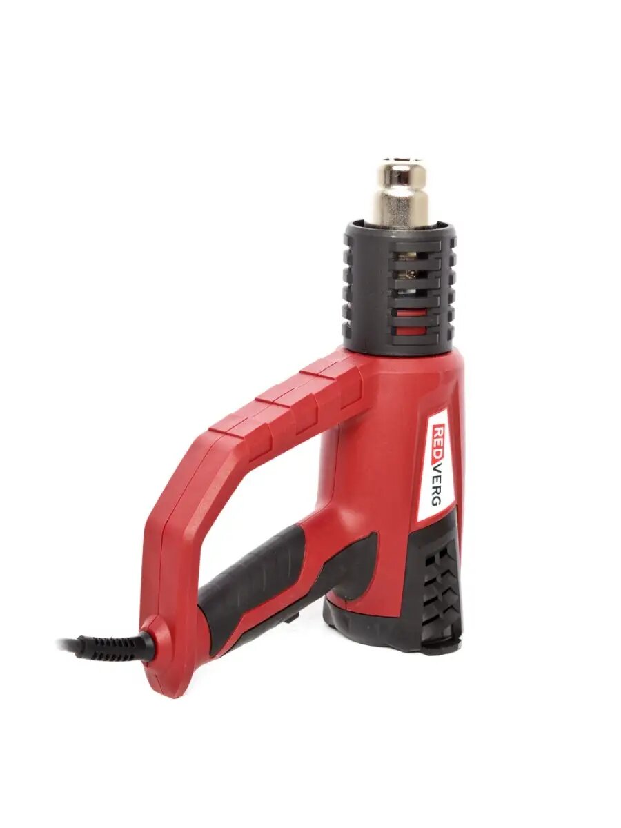 Фен строительный RedVerg RD-HG2000D, 2000Вт, защита от перегрева, кейс