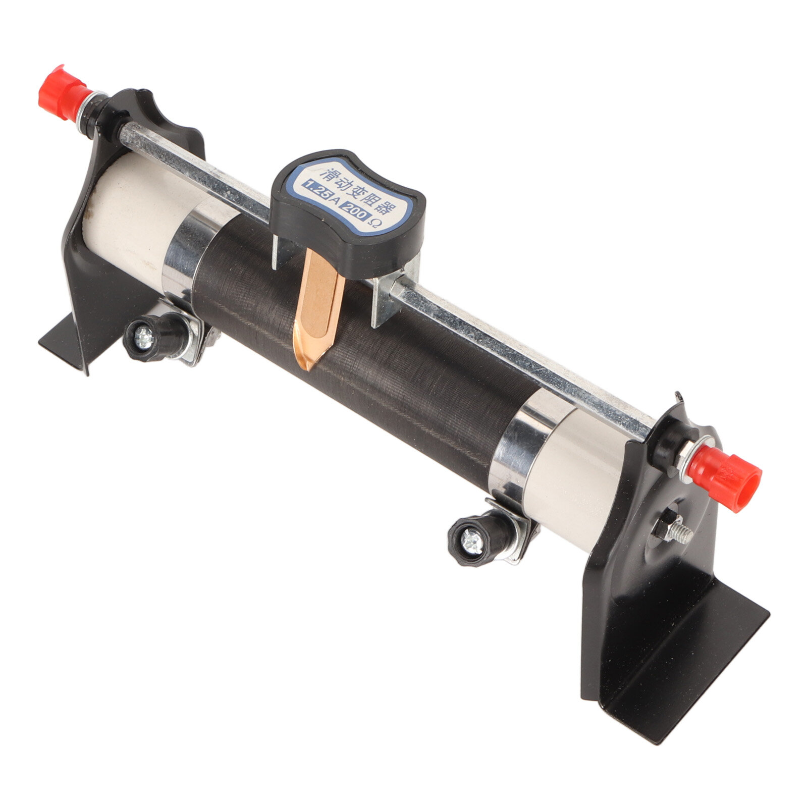 Слайд-реостат 1.25A 200Ω Регулируемый Слайд-реостат Физическое Электрическое Экспериментальное Тестовое Оборудование для Лаборатории