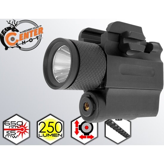 Фонарь тактический подствольный Centershot с ЛЦУ MGL-022R