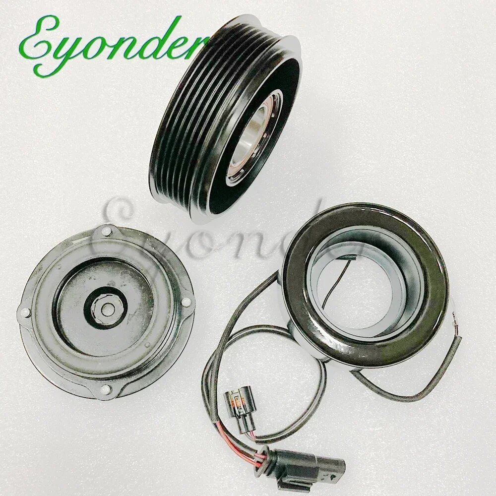 64525A21D11 Шкив сцепления кондиционера кондиционера Compresso для BMW XI X3 X4 F45 F46 G30 750D G11 2 F48 Active Tourer MINI F55