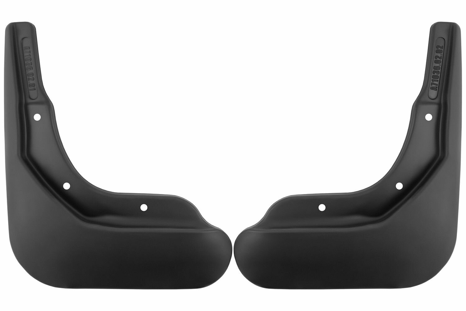 Брызговики задние подходят для EVOLUTE i-Space 2023 - 2 шт.(standart) / Эволют Ай-Спейс