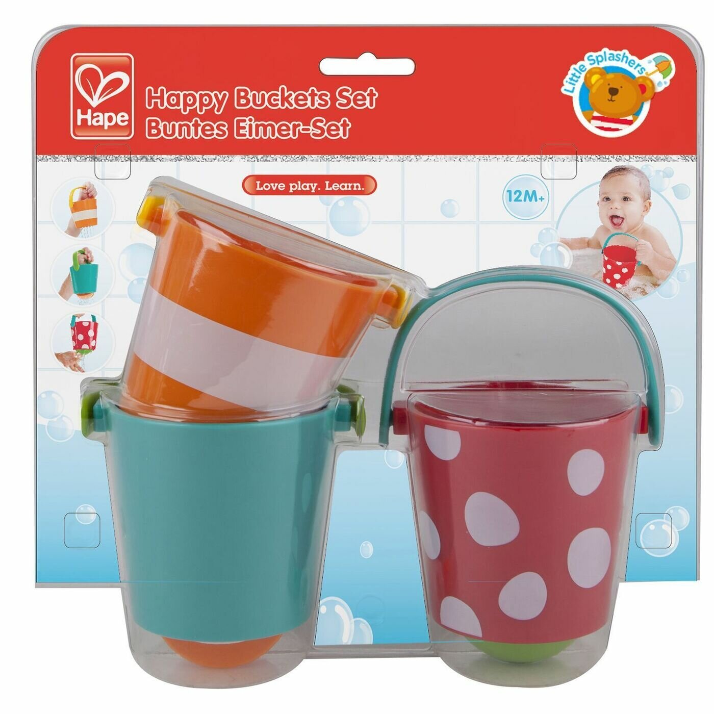 Игрушка для купания Счастливые ведра Hape